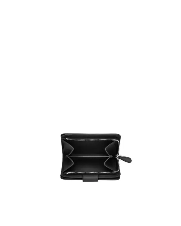 Prada Small Saffiano Leather Wallet - Black