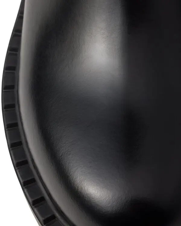 Prada Brushed Leather Chelsea Booties