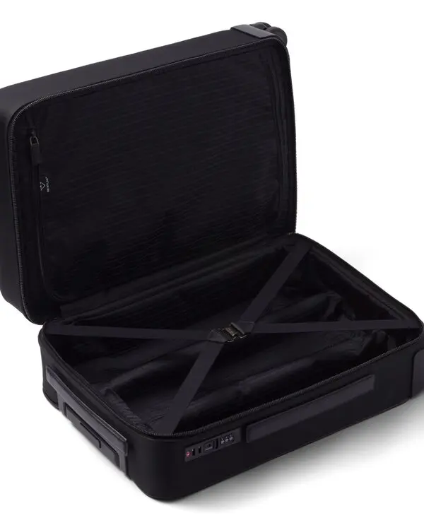 Prada Re-nylon And Saffiano Leather Trolley - Black