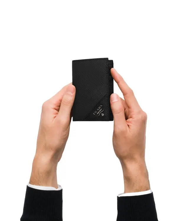 Prada Saffiano Leather Card Holder