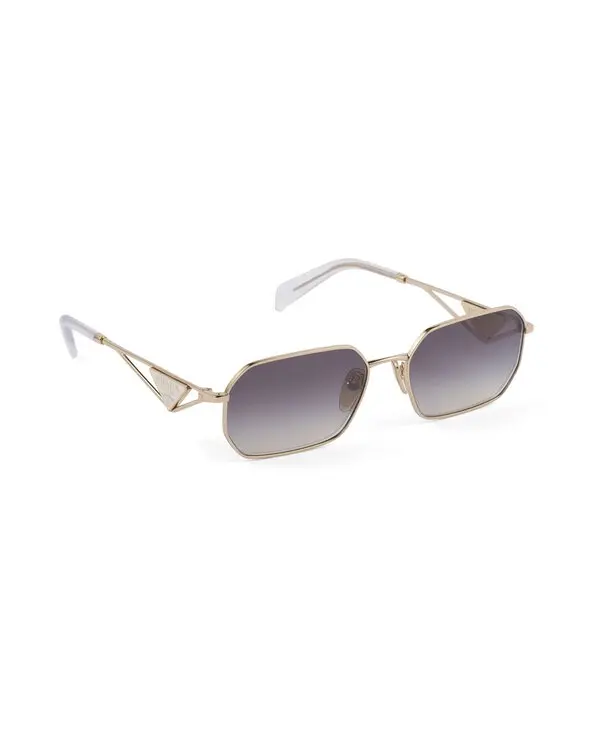 Prada Sunglasses With Triangle Logo - Gradient Iris Lenses