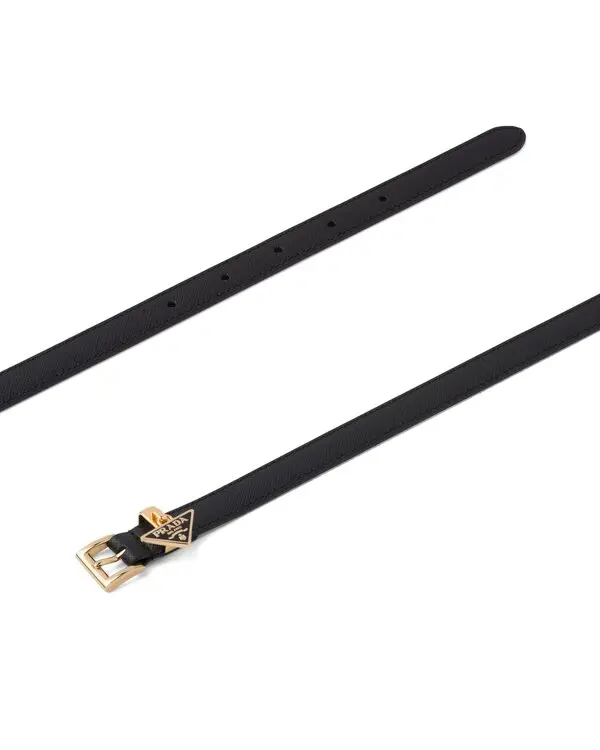 Prada Saffiano Leather Belt