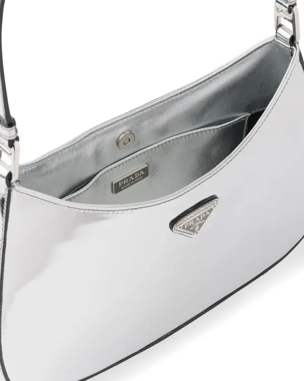 Prada Cleo Brushed Leather Shoulder Bag