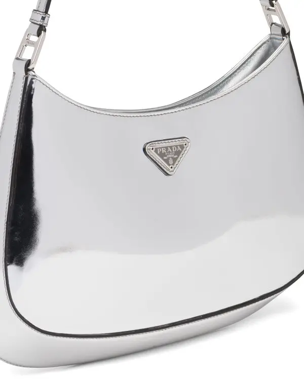 Prada Cleo Brushed Leather Shoulder Bag