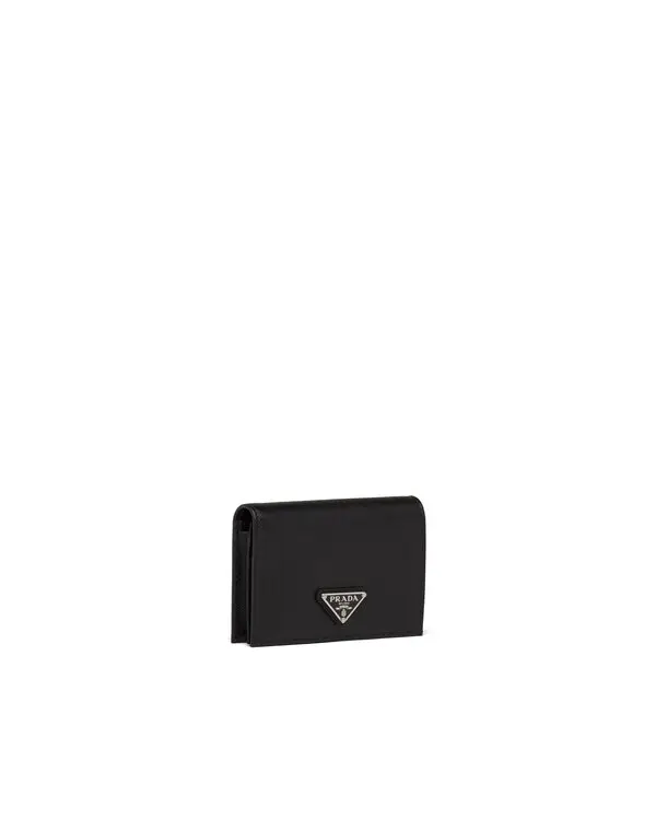 Prada Small Saffiano Leather Wallet - Black