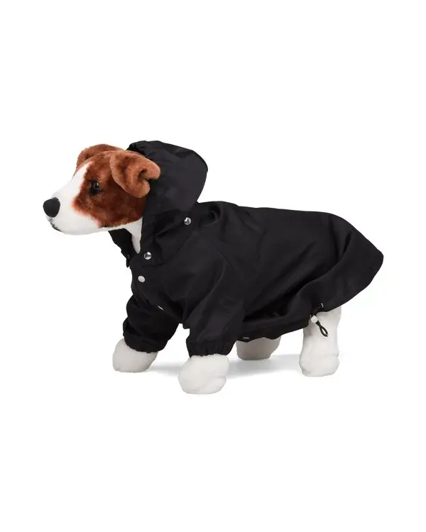 Prada Re-nylon Dog Raincoat - Black