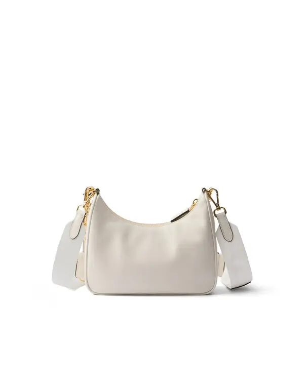 Prada Re-edition 2005 Leather Bag - White