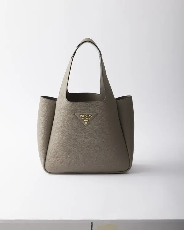 Prada Small Leather Tote Bag