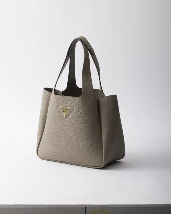 Prada Small Leather Tote Bag