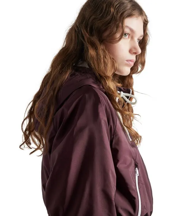 Prada Lightweight Re-nylon Blouson Jacket - Garnet