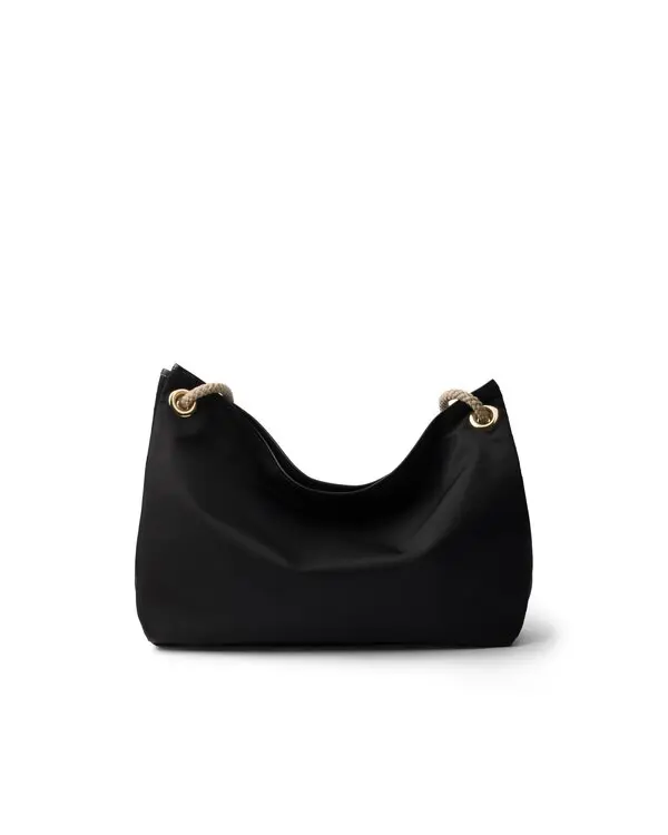 Prada Mariner Large Re-nylon Shoulder Bag - Black