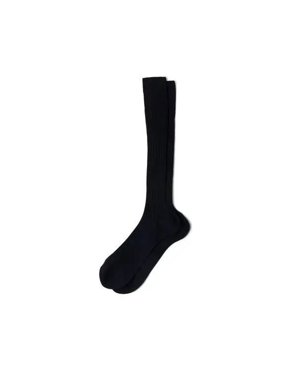 Prada Calf-length Socks - Navy