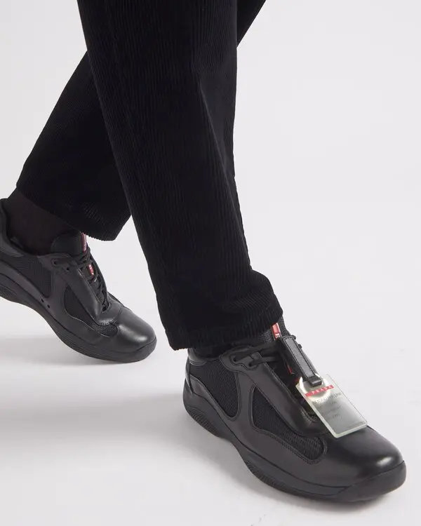 Prada America’s Cup Original Sneakers - Black