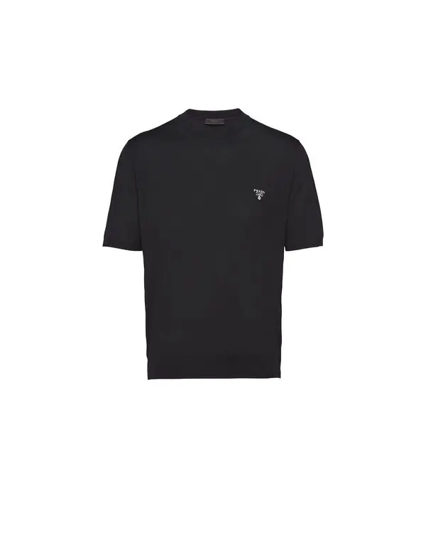 Prada Superfine Wool Crew-neck Sweater
