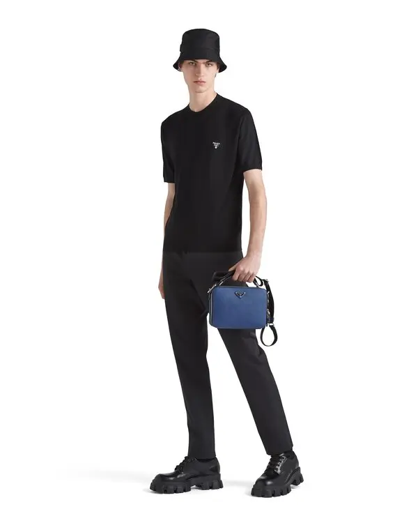 Prada Superfine Wool Crew-neck Sweater