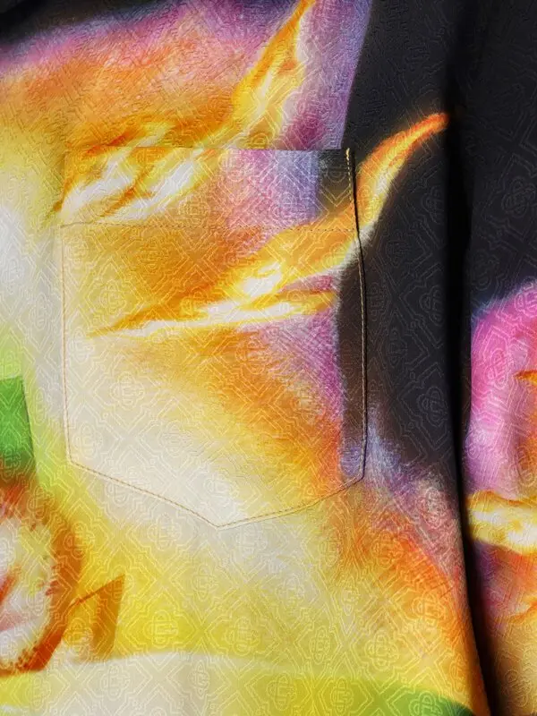 Casablanca Orchid' Silk Shirt