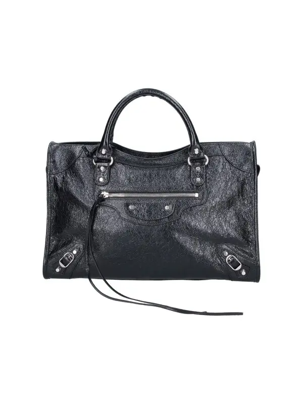 Balenciaga Le City" Medium Bag - Black