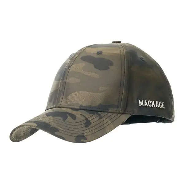 Mackage Jacquard Camouflage Baseball Cap - Army