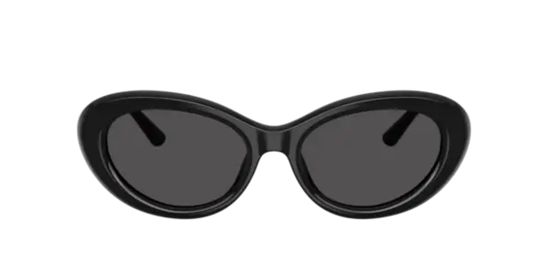 Dolce & Gabbana Oval Sunglasses - Black