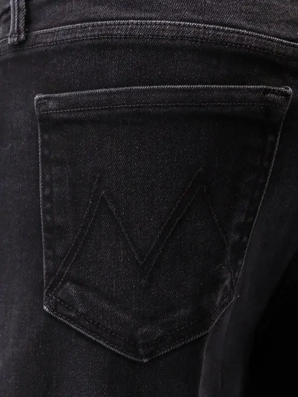 MOTHER The Roller Sneak Wide Leg Jeans