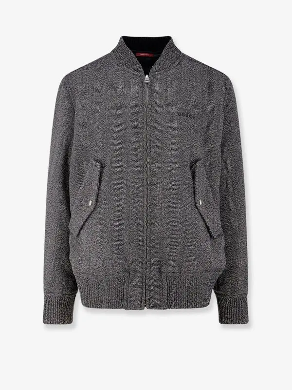Gucci Reversible Wool And Nylon Jacket