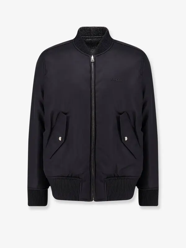 Gucci Reversible Wool And Nylon Jacket