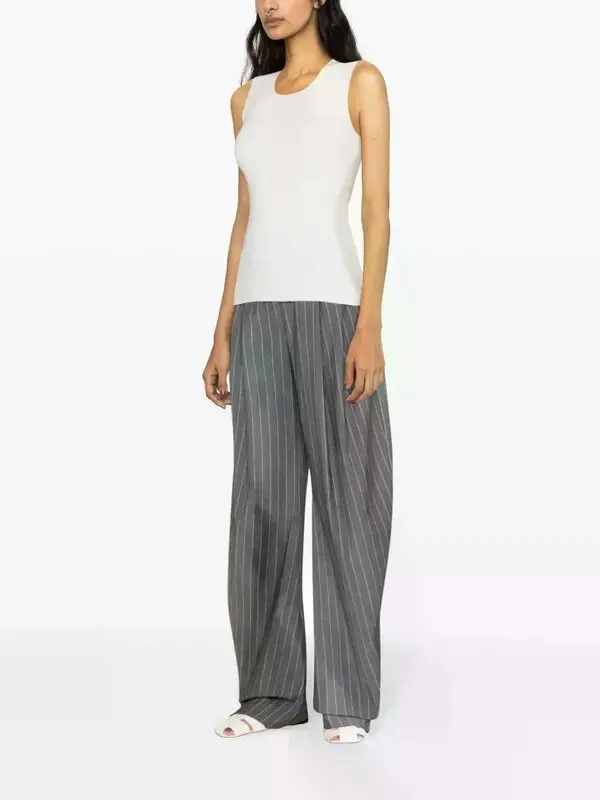 JOSEPH Knitted Stretch-silk Top