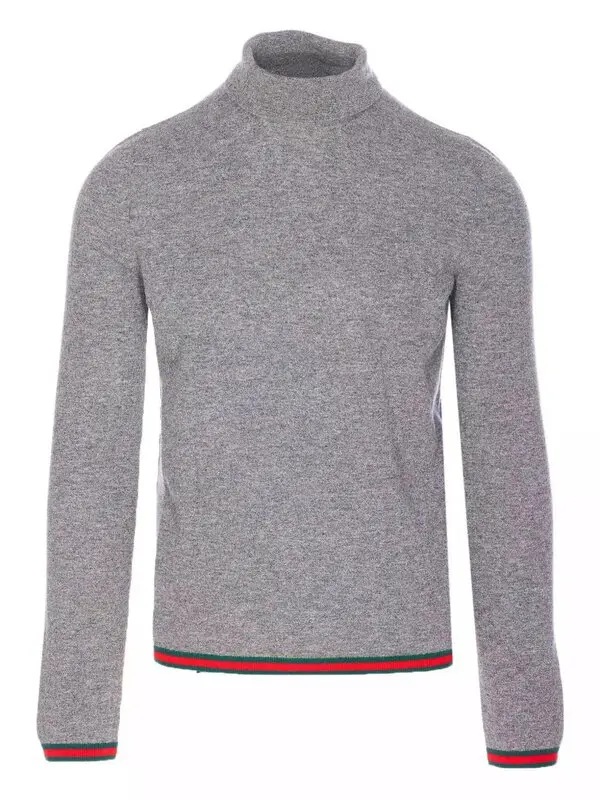 Gucci Logo-detail Turtleneck Sweater