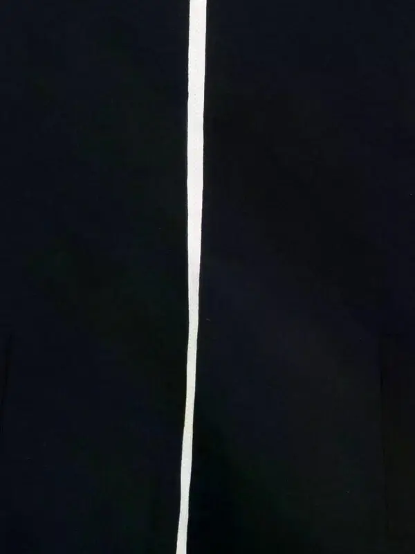 Drole De Monsieur Side-stripe Zip-up Sweater