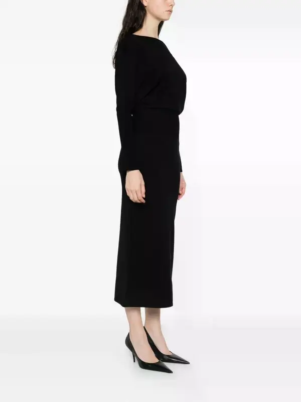 Simkhai Janese Midi Dress - Black