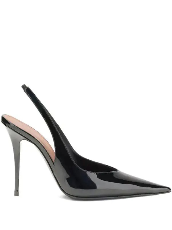 Amina Muaddi 105mm Slingback Pointed-toe Pumps