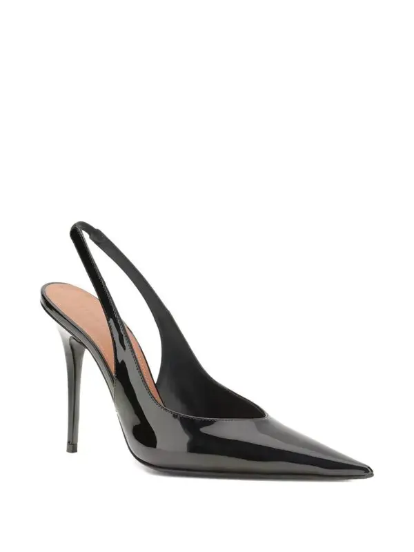 Amina Muaddi 105mm Slingback Pointed-toe Pumps