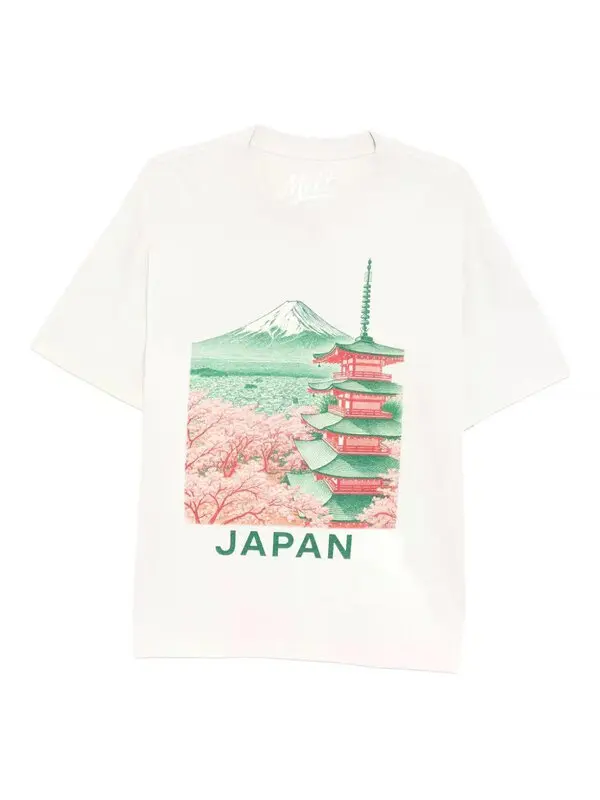 MELT Graphic-print T-shirt - Black