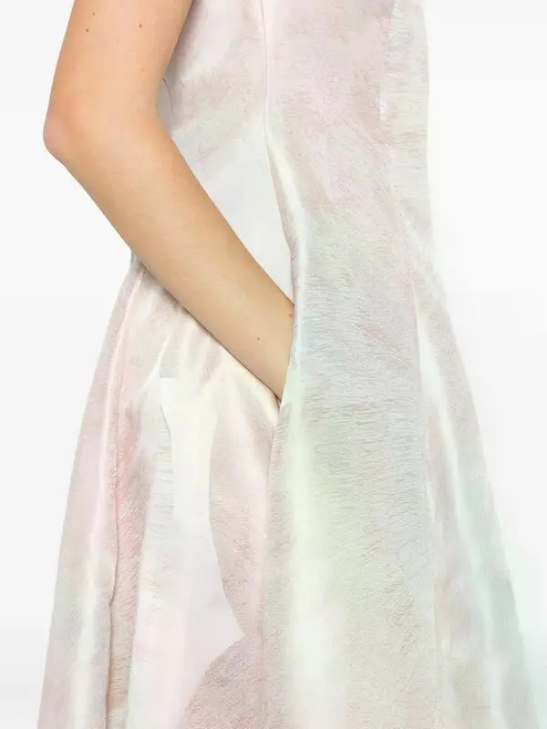 Talbot Runhof Off-shoulder Dress