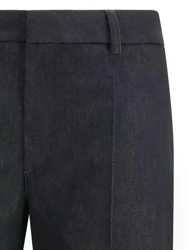 DARKPARK Belt-loops Wide Leg Trousers