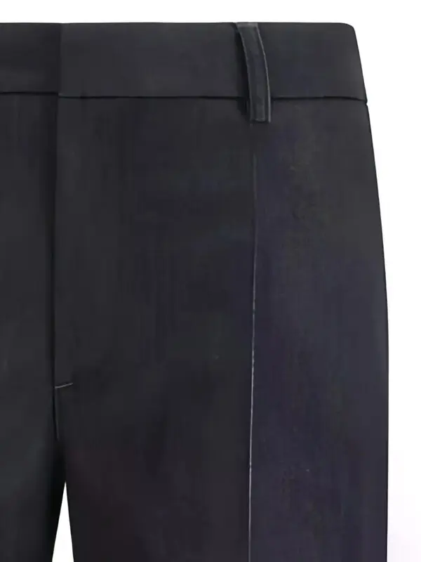 DARKPARK Belt-loops Wide Leg Trousers