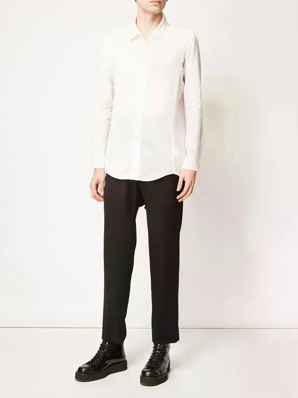 AGANOVICH Straight Wool Trousers