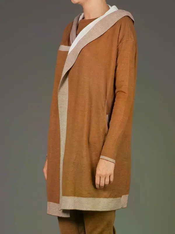 Maison Ullens Hooded Cardigan-coat