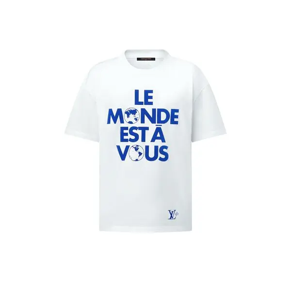 LOUIS VUITTON Graphic Cotton T-shirt