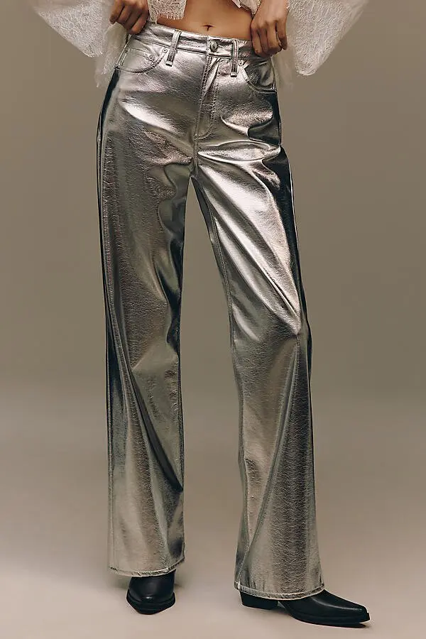 Rag & Bone Logan Faux Leather Wide-leg Pants