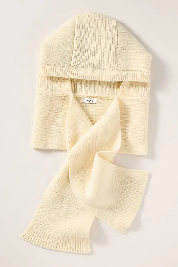 Maeve Ribbed Bonnet - Butter
