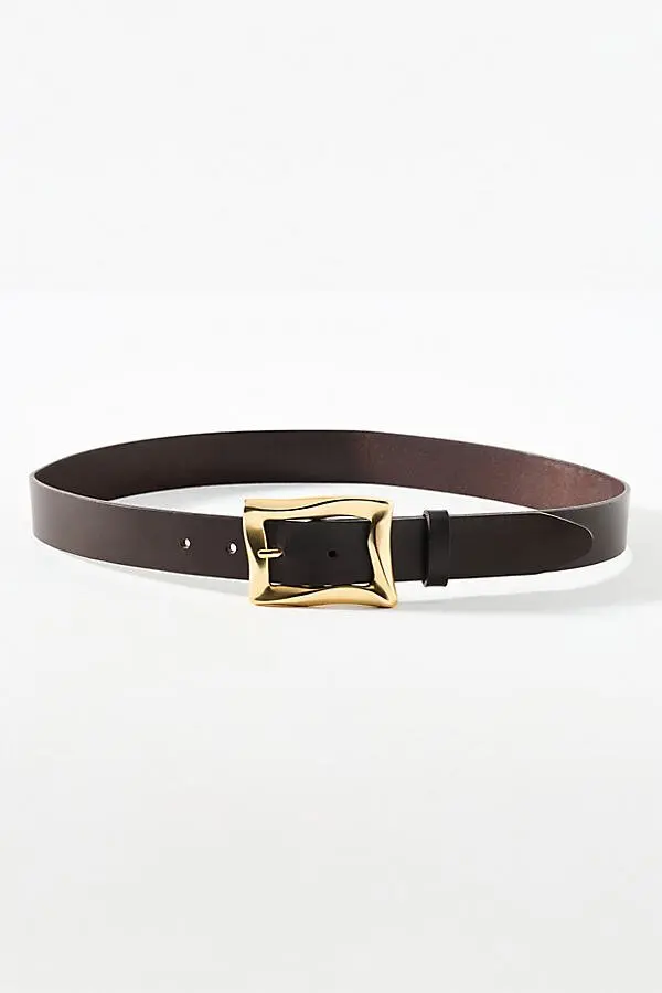 Rag & Bone Waverly Leather Belt - Brown