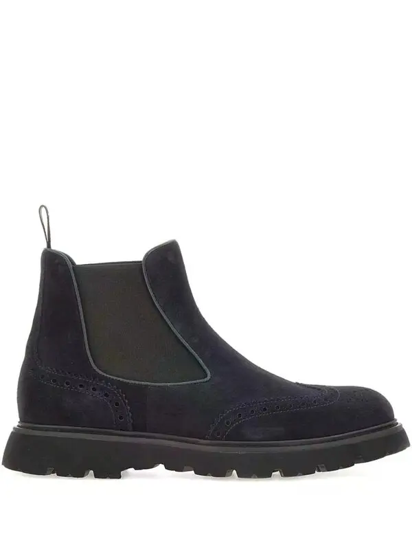 DOUCAL'S Suede Chelsea Boots