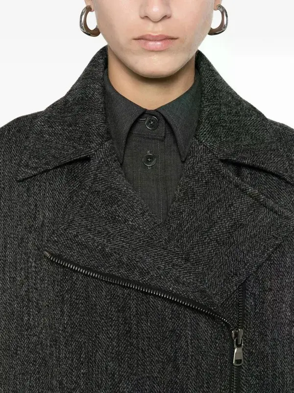P.a.r.o.s.h Asymmetric Zip Gilet