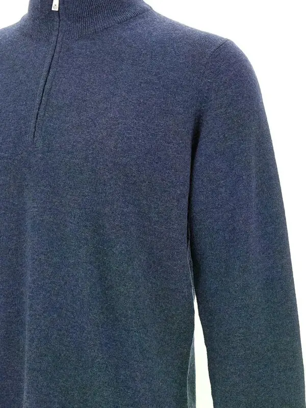 DELLA CIANA Half-zip Stand-up-collar Sweater