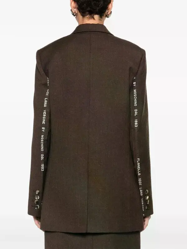 Moschino Single-breasted Blazer