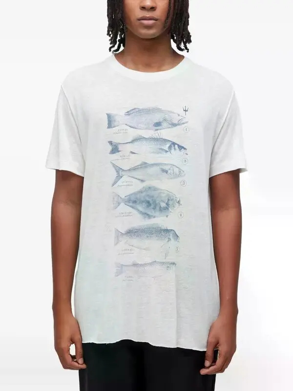 OSKLEN Fish-print T-shirt
