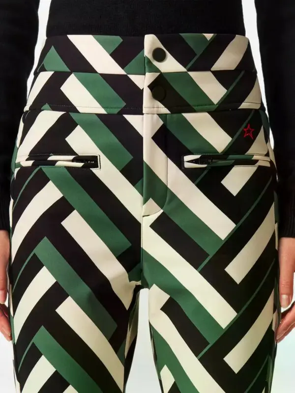 Perfect Moment Chevron Flared Ski Trousers