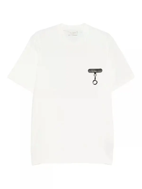 YES LONDON Charm-detailing T-shirt - White