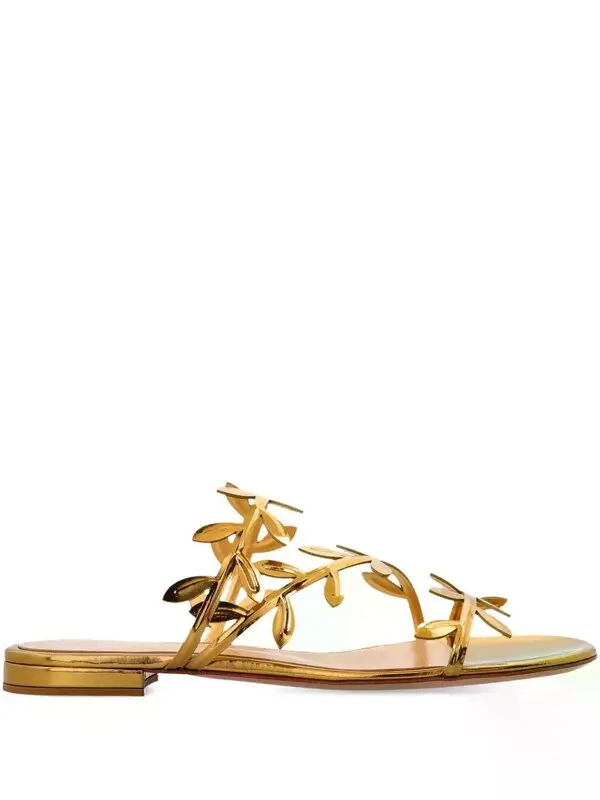 GIANVITO ROSSI Leather Flat Sandals